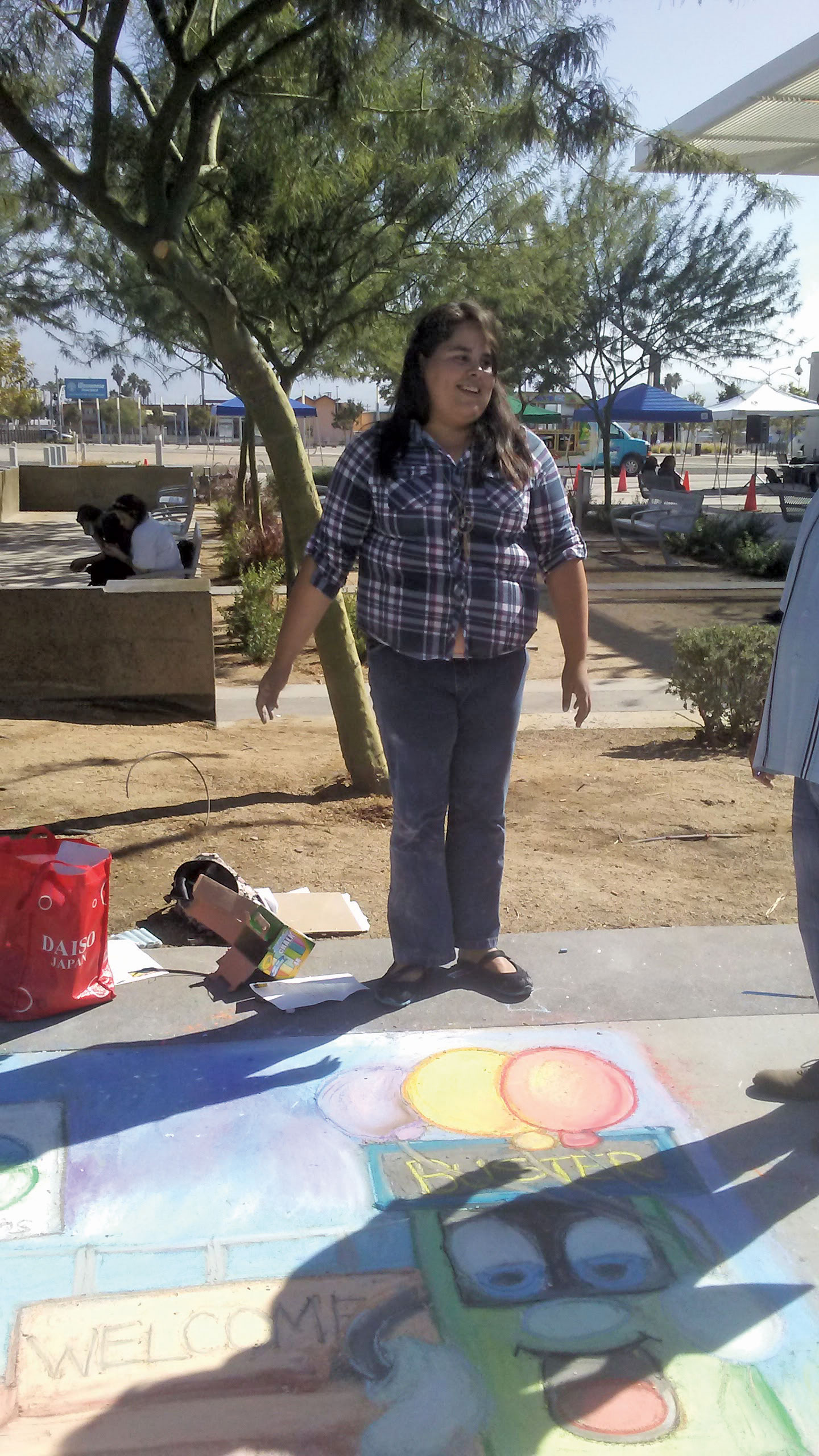Sidewalk chalk art contest connects community through transportation ...