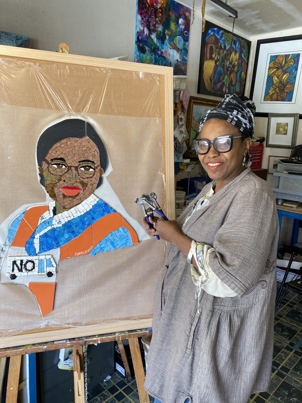 Adeola Davies-Aiyeloja - Championing Social Justice Through Art in San ...