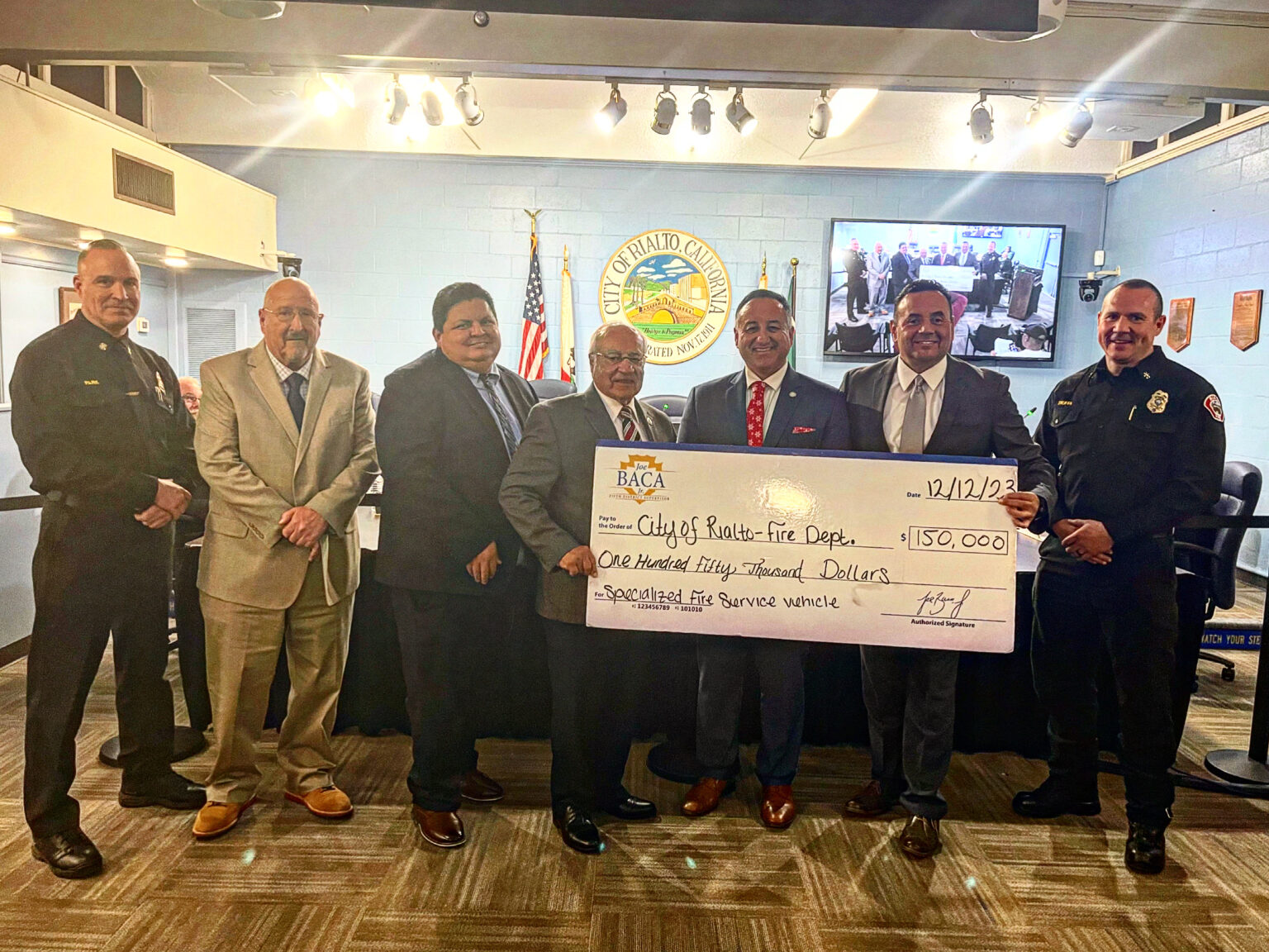 City of Rialto Awarded Funding for Specialized Fire Service Vehicle ...