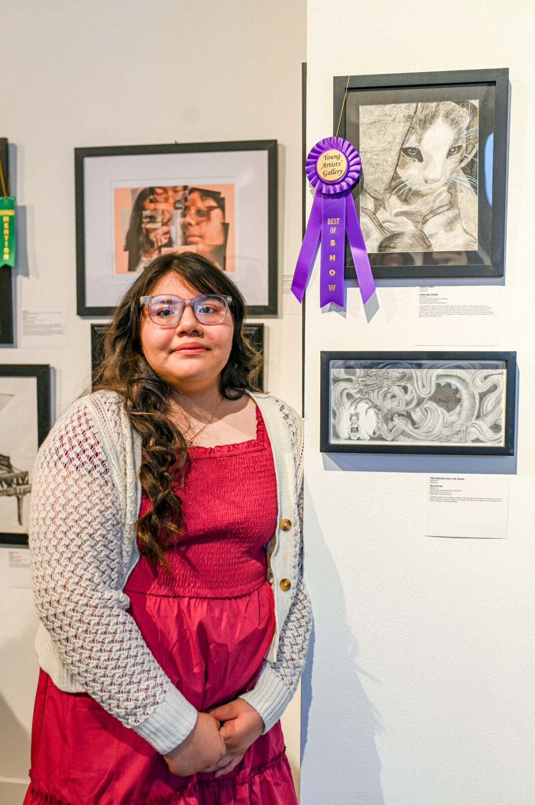 Kolb MS Student Earns Best in Show at Young Artists’ Gallery