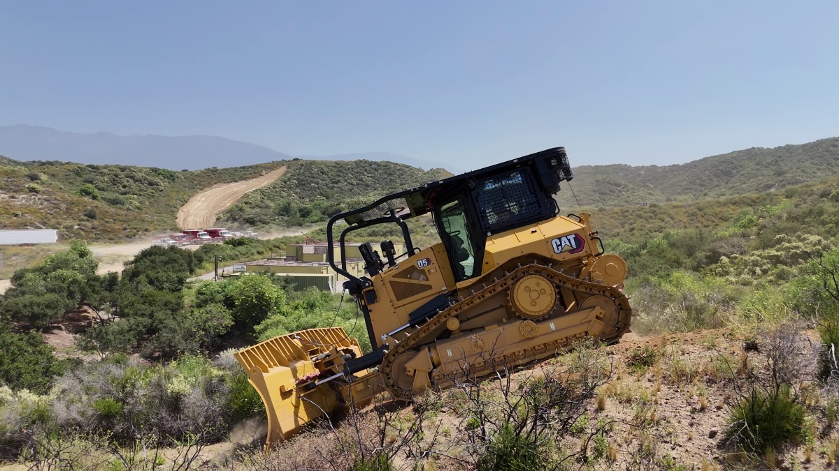 San Bernardino County Fire Deploys New Fire Suppression Bulldozer ...
