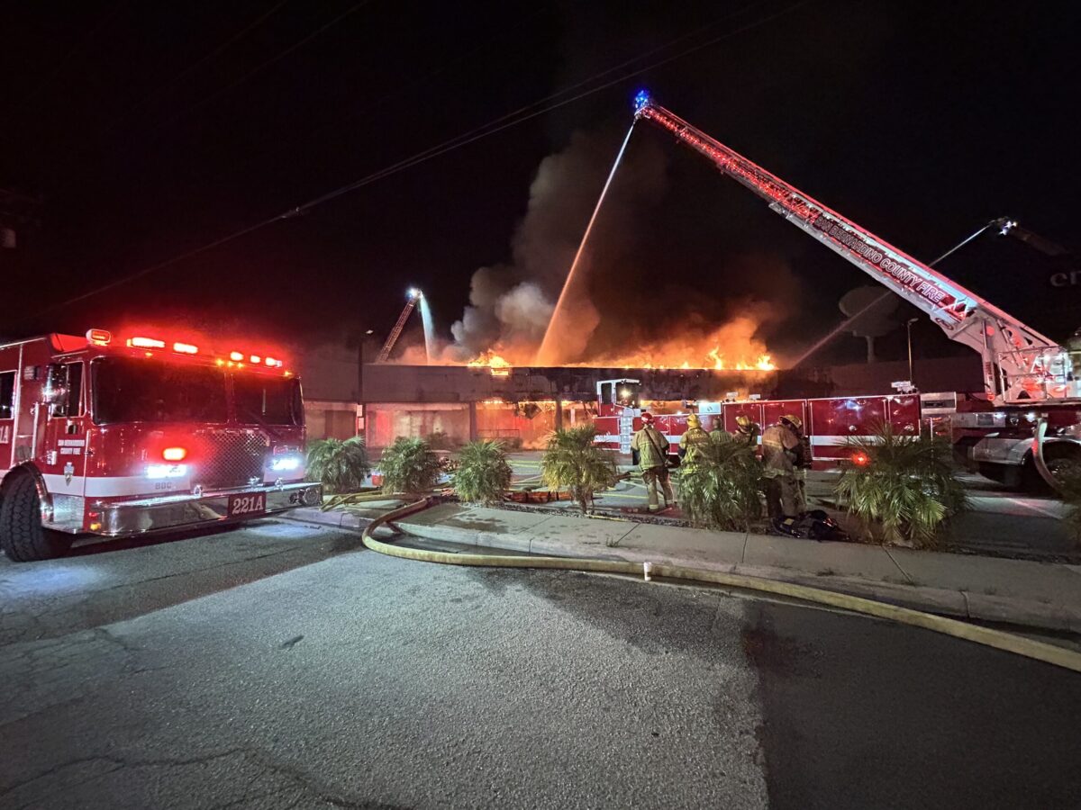 Two-Alarm Fire Ravages Through Inland Center Drive Building, No ...