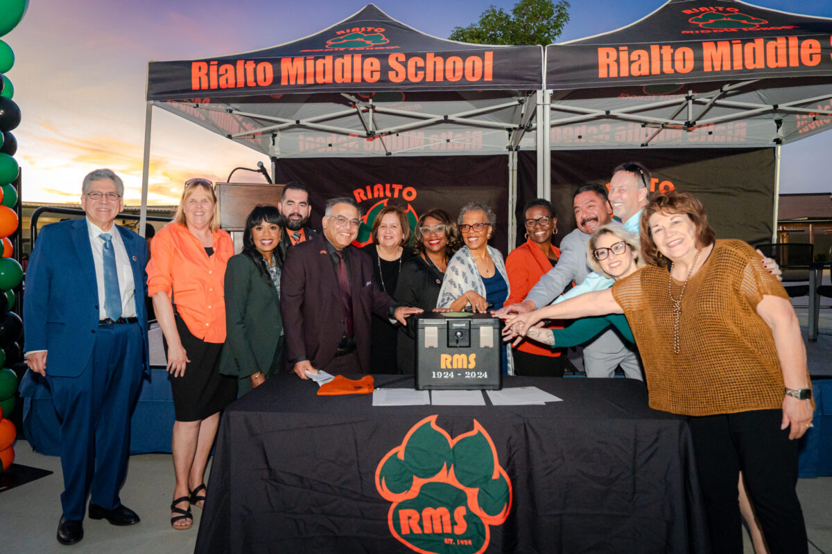 Rialto Middle School, Home of the Tigers, roared into its centennial ...