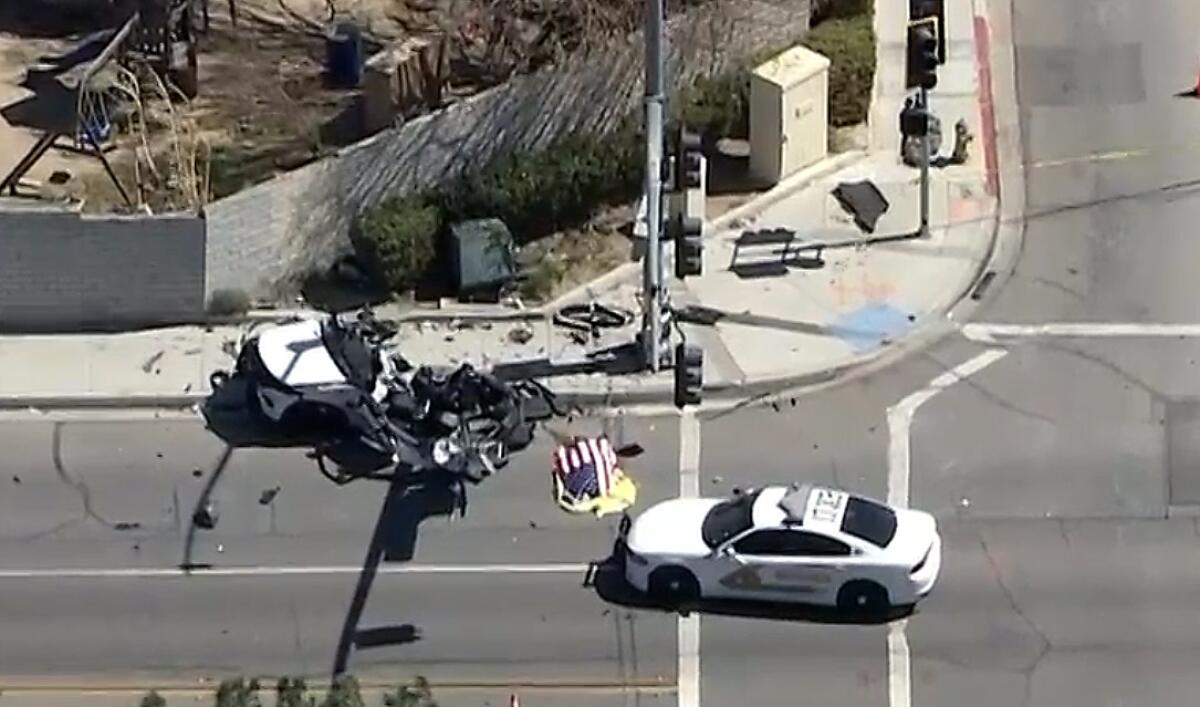 San Bernardino County Deputy Killed in Victorville Crash While ...