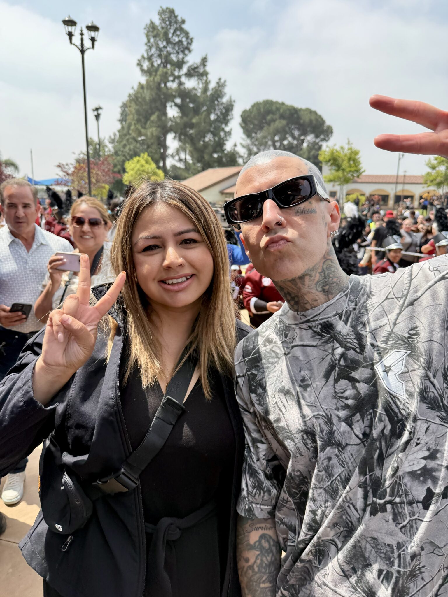 Travis Barker Drums With FoHi Band, Receives Key to City at Fontana ...